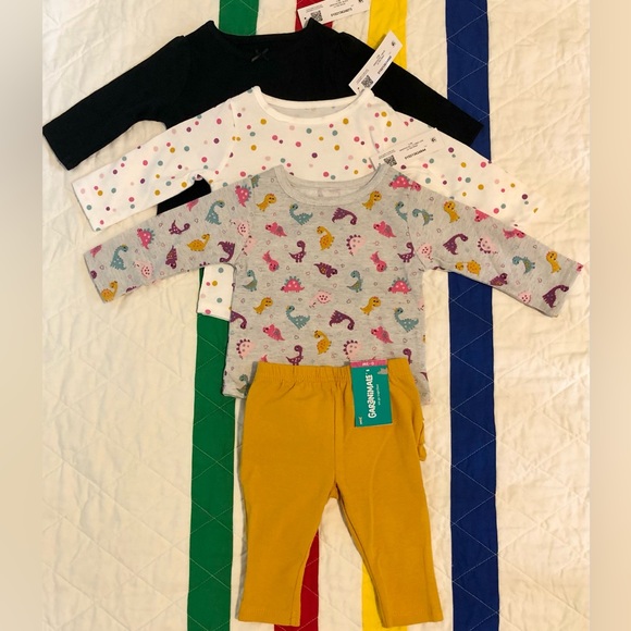 Garanimals | Matching Sets | Nwt Garanimals Bundle For Girls Three Long ...
